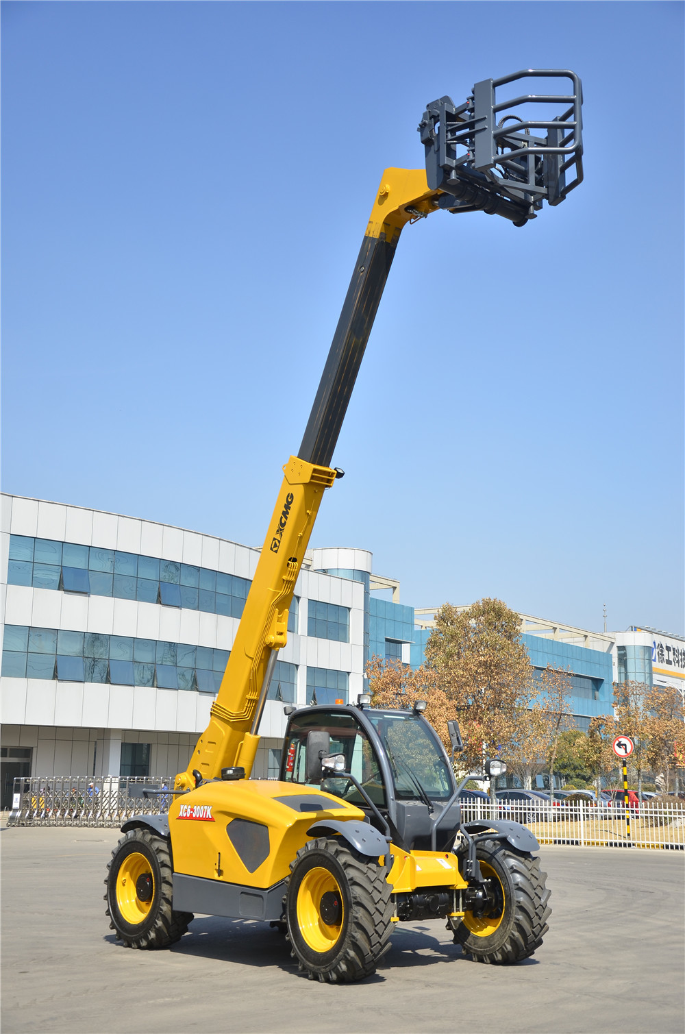 Forklift Telescopic Telehandler Tahan Lama / Xcmg Extended Boom Forklift