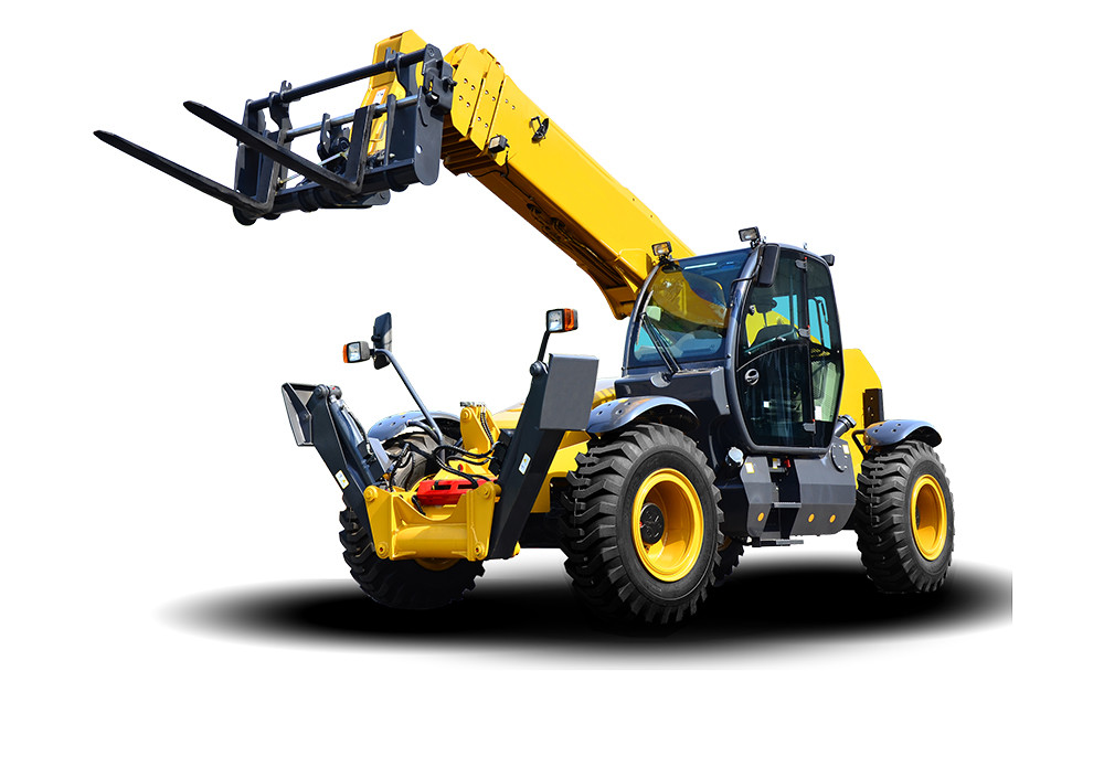 4.5 Ton Mesin XC6-4517cummins Xcmg mesin telehandler Max Tinggi 16,7m